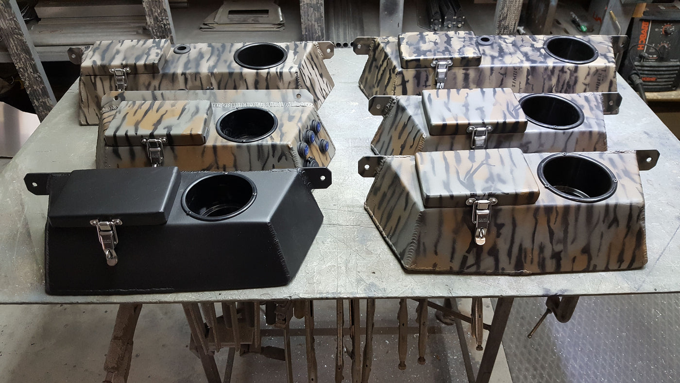 Dry Storage Box/Cup Holder – Two Rivers Design and Fab