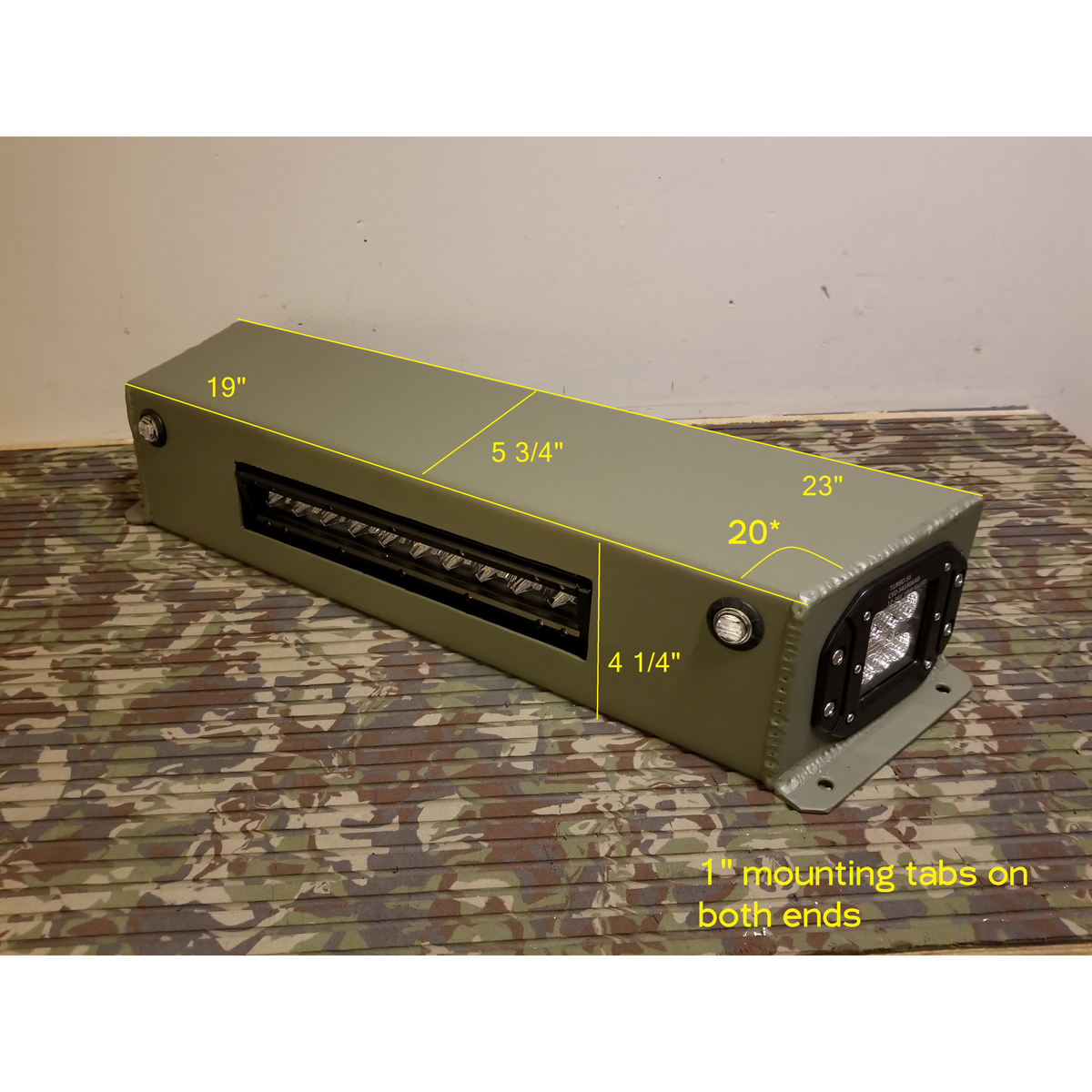 Flathead Light Bar Enclosure – Two Rivers Design and Fab